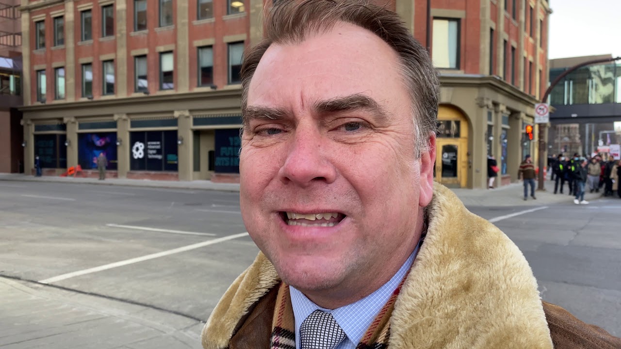 Freedom March in Calgary January 16, 2021 - YouTube