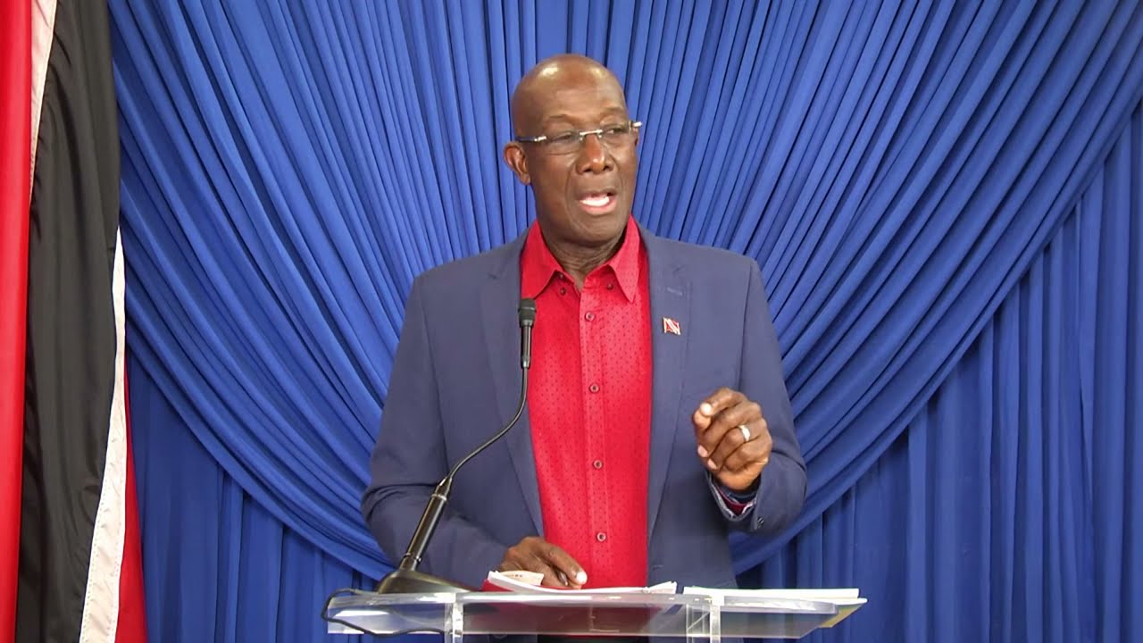 Prime Minister Dr. Keith Rowley's Media Conference - Friday December ...