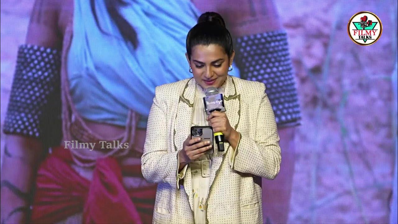 Actress Parvathy Thiruvothu Speech At Thangalaan Pre Release Event | Chiyaan Vikram ...