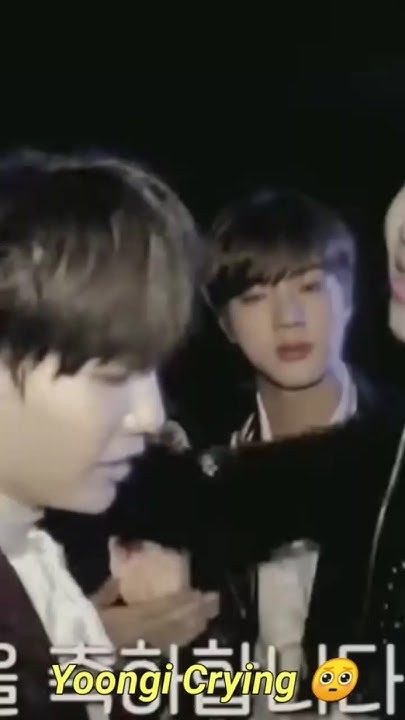 suga crying rm comfort suga but rm not control your crying#bts#rm#suga - YouTube