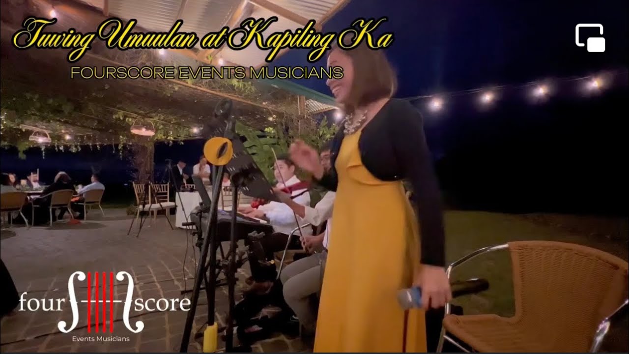 TUWING UMUULAN AT KAPILING KA | Ryan Cayabyab | FourScore Events ...