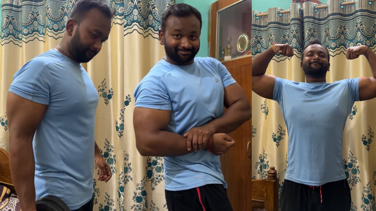 Train Biceps at Home 💪🏻 / Back and Biceps Workout - YouTube