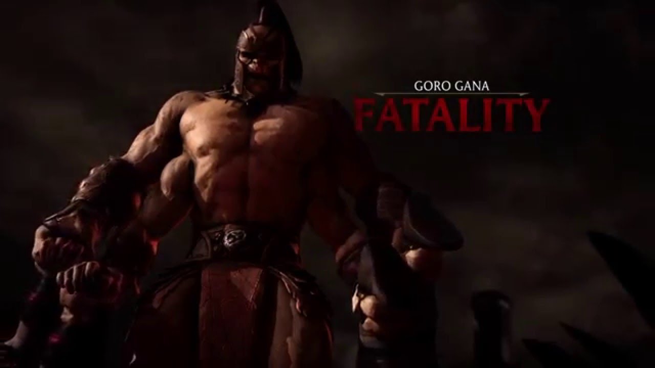 Fatalities de Goro - Mortal Kombat X Playstation 4 - YouTube