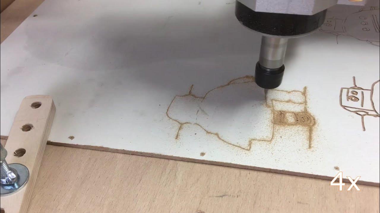 Arduino grbl based CNC engraving/milling machine 1 - YouTube