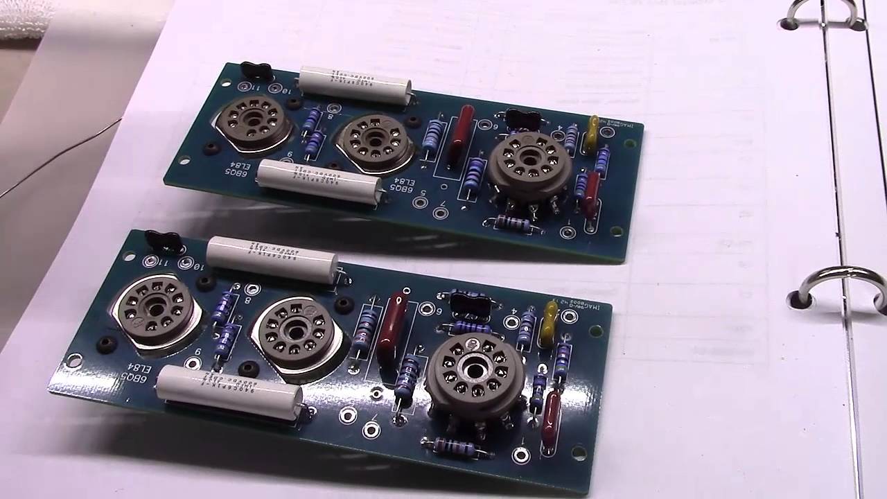 Custom Dynaco ST35 EL84 Tube Amp Build - Part 2 - BG034 - YouTube