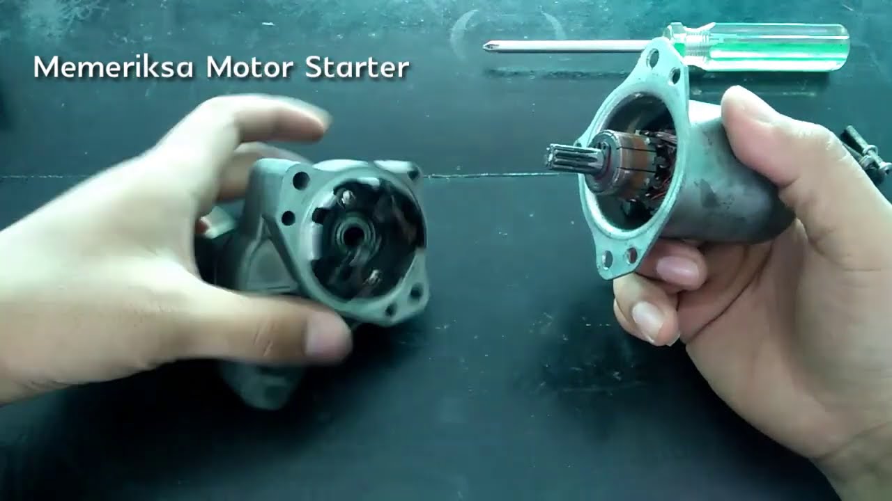 Pemeriksaan dan Perawatan Komponen Sistem Starter Elektrik Sepeda Motor ...