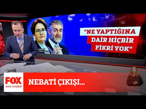 Nebati çıkışı... 27 Nisan 2022 Selçuk Tepeli ile FOX Ana Haber