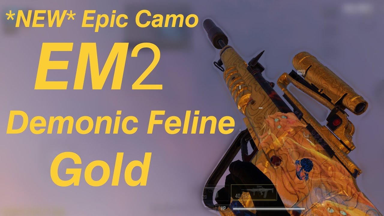 *𝙉𝙀𝙒* 𝙀𝙥𝙞𝙘 𝘾𝙖𝙢𝙤 / 𝙀𝙈2 - 𝘿𝙚𝙢𝙤𝙣𝙞𝙘 𝙁𝙚𝙡𝙞𝙣𝙚 ( 𝙂𝙤𝙡𝙙 ) 💛 - YouTube