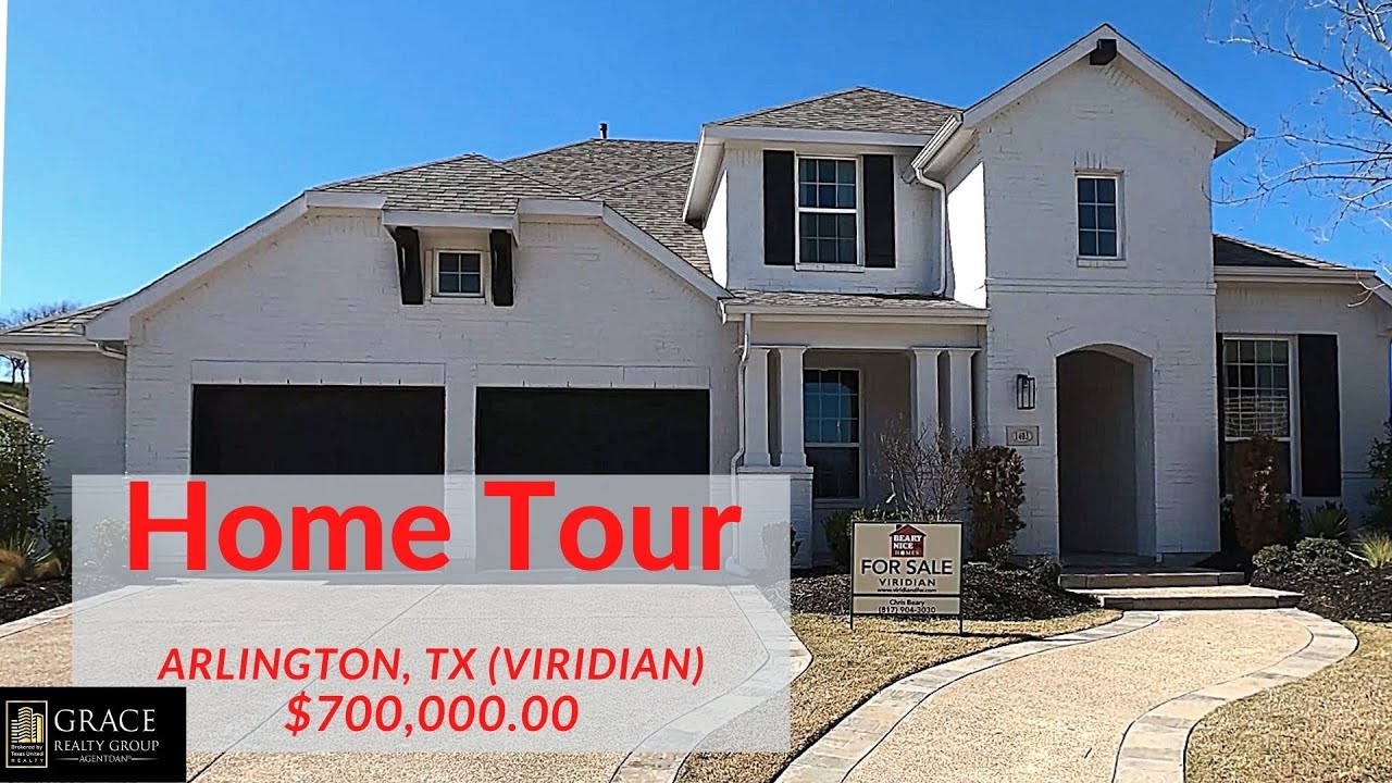 Home Tour - Arlington, TX (Viridian) - YouTube