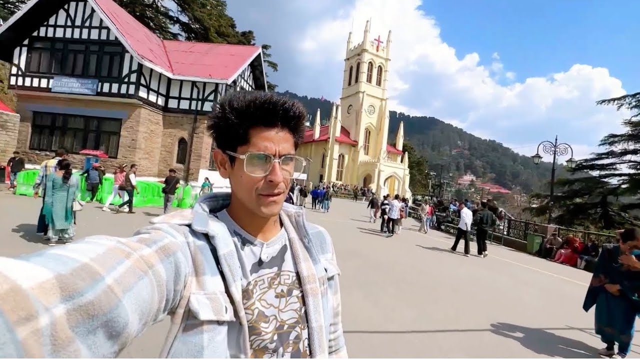 Shimla daily life by a local | Main bazaar ka chakkar | Tourist rush ...