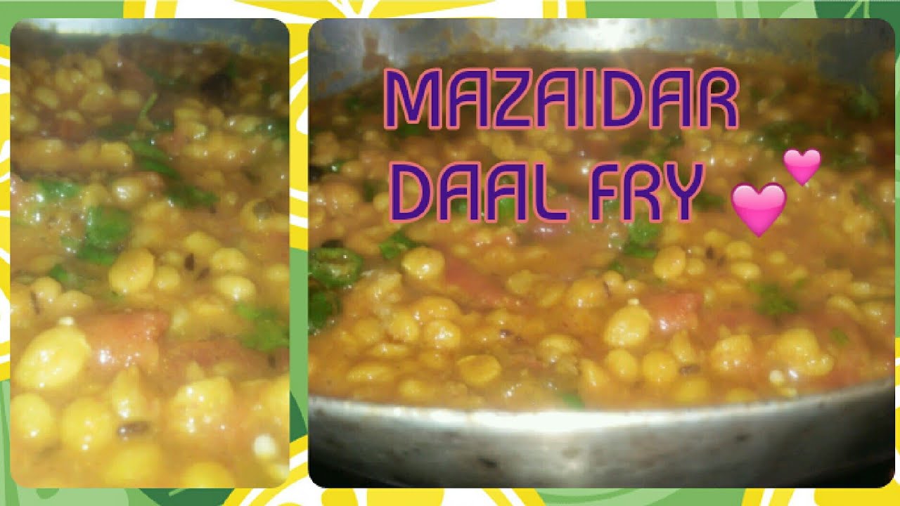 DAAL FRY RECIPE BY PEARL PASSION💕 - YouTube