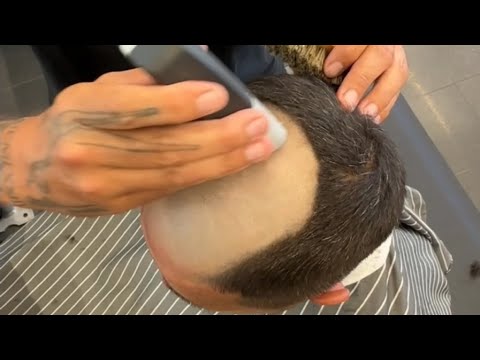Loser gets a cul-de-sac haircut 👨‍🦲 - YouTube