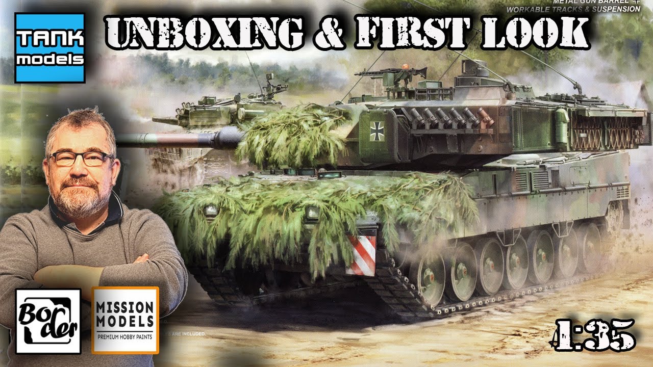 🇩🇪 LEOPARD 2A7V 🇩🇪 - Unboxing 474 (🇵🇱🇬🇧) - BORDER MODEL BT-040 - YouTube