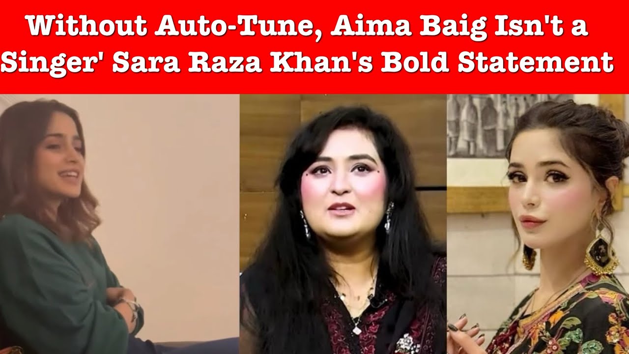 Aima Baig shares a clip of herself singing without music and takes a ...