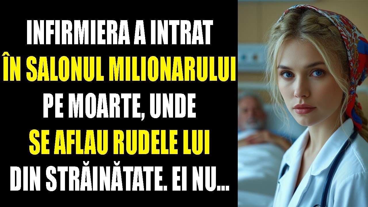 Infirmiera a intrat în salonul milionarului pe moarte, unde se aflau ...