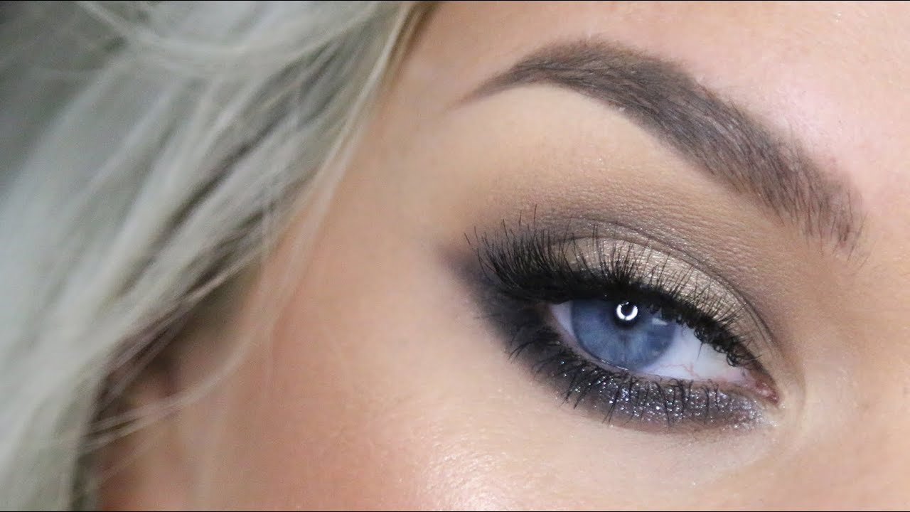HOW TO APPLY INDIVIDUAL LASHES + Shimmery Neutral Eyes - YouTube