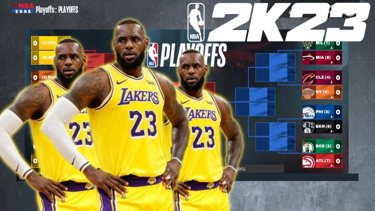 NBA PLAYOFF SIM- Best players ONLY | NBA 2K23 - YouTube