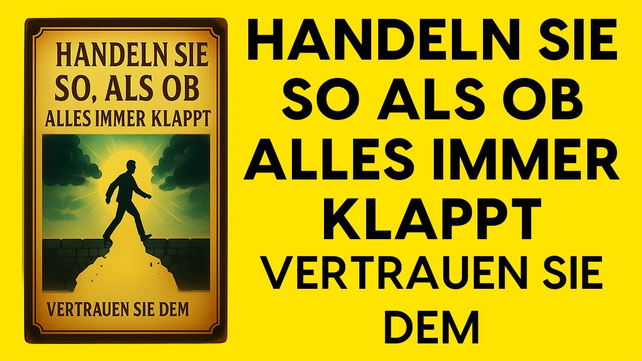 Handeln Sie So Als Ob Alles Immer Kalppt: Vertrauen Sie Dem - YouTube
