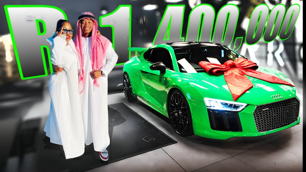 GHOST HLUBI BOUGHT A NEW AUDI R8... - YouTube