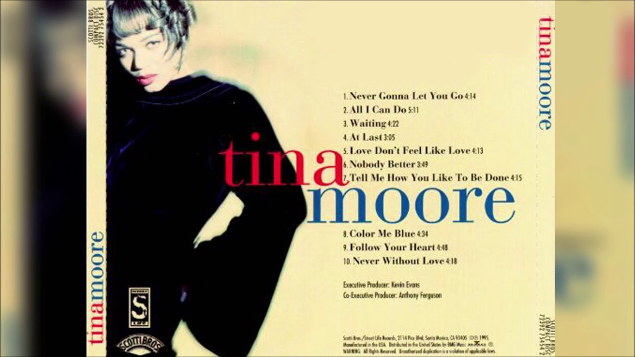Tina Moore - Never Gonna Let You Go - YouTube
