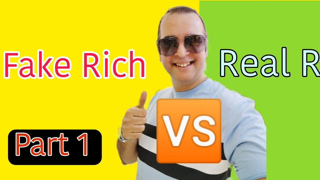 REAL RICH 🆚 FAKE RICH| PART 1| #realrich #fakerich| #anupamlfv ...