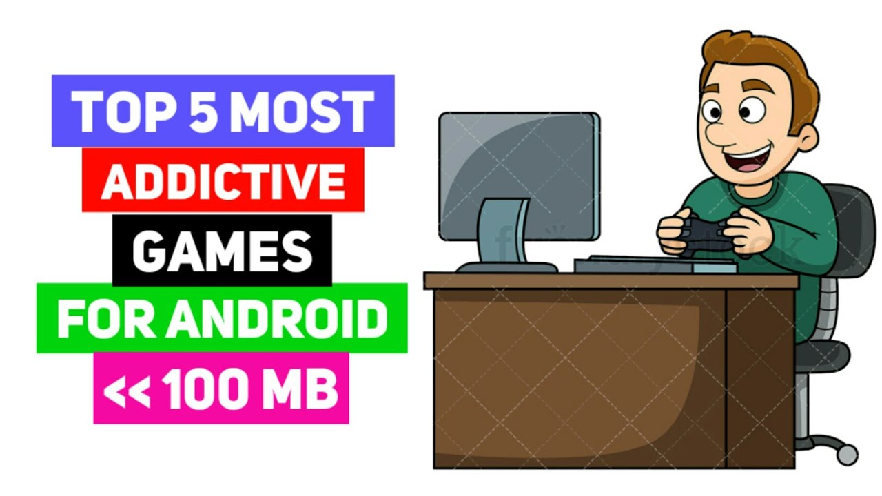 Top 5 Best Offline Addictive Games For Android - YouTube