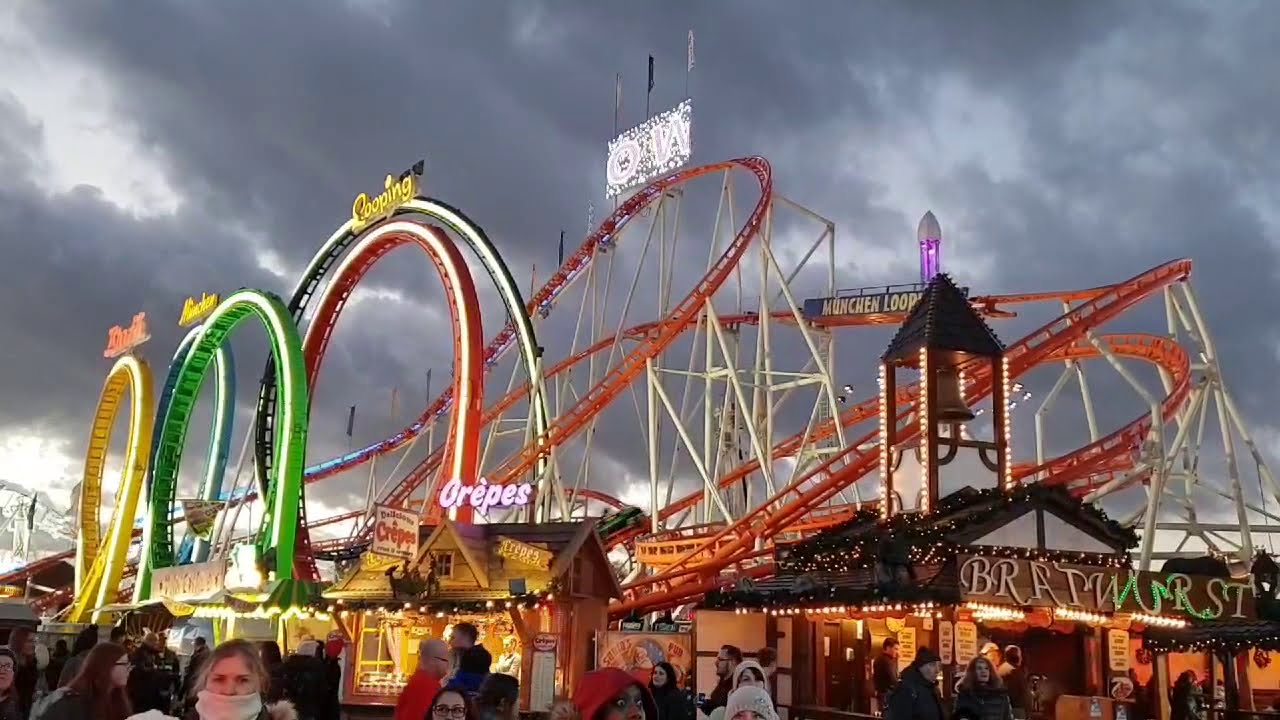 Munich Looping Coaster, Winter Wonderland Christmas In London's Hyde ...