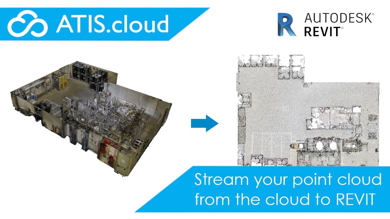 Stream point clouds to AUTODESK REVIT from the web - YouTube