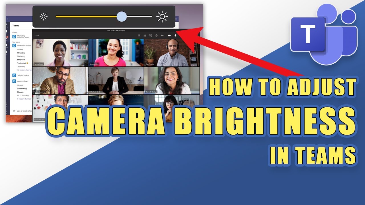 MS TEAMS How To ADJUST CAMERA BRIGHTNESS YouTube MS TEAMS How To ADJUST CAMERA BRIGHTNESS YouTube