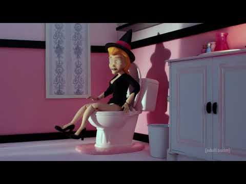 Robot Chicken - A constipated Samantha Stephens