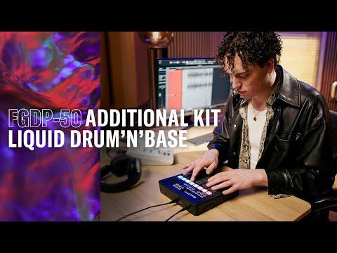Yamaha FGDP-50 Finger Drum Pad: Additional Kit - Liquid Drum'n'Bass