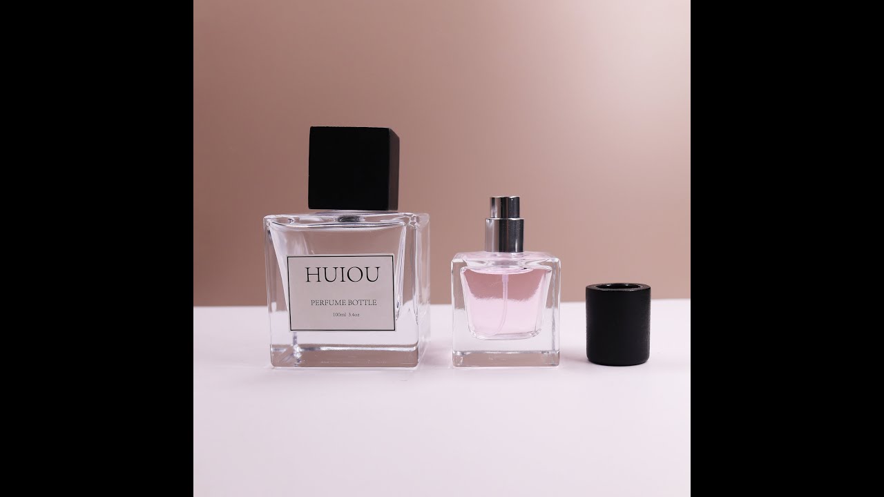HUIOU SOUARE PERFUME BOTTLE - YouTube