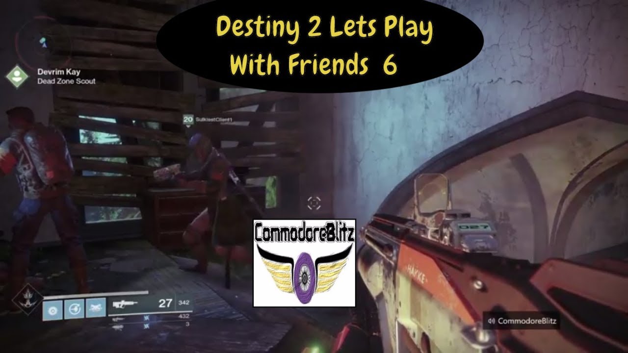 Destiny 2 Lets Play With Friends Exploring 6 - YouTube