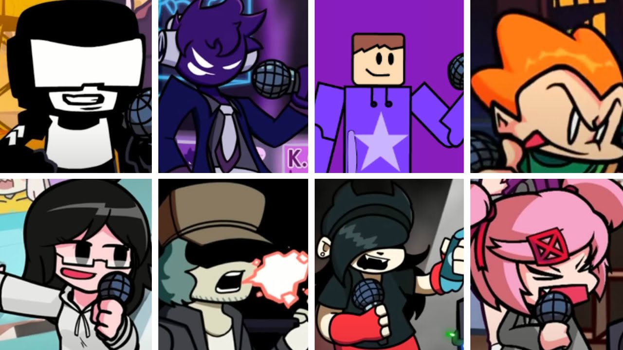 Ugh but Every Turn a Different Character Sings 🎶 (FNF Ugh but Everyone ...