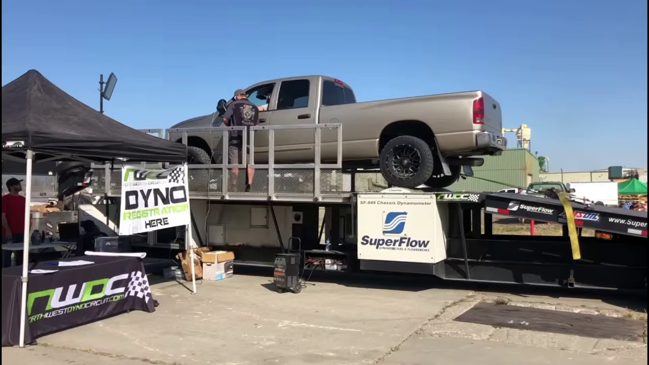 683.3hp 03 Dodge Cummins Dyno Run w/ Optimal Welding tunes - YouTube