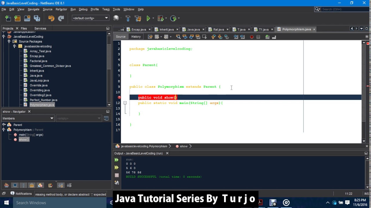 Java Episode 17 Polymorphism - YouTube