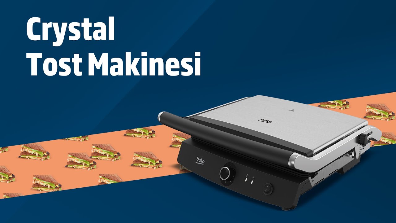 Beko Crystal Tost Makinesi ile Evimize Sağlık! - YouTube