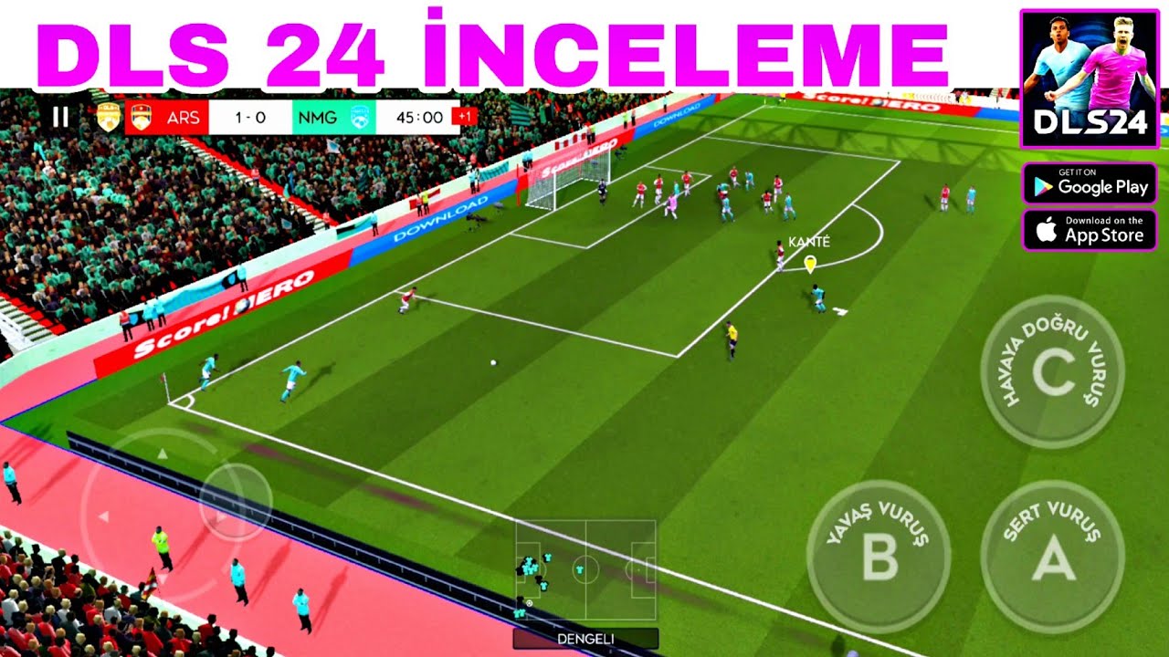 DLS 24 İNCELEME 🎮 Yeni Gelen Özellikle Ve Dahası ! Dream League Soccer ...