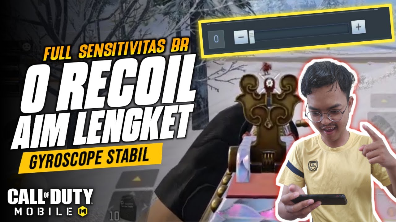 FULL SENSITIVITAS TERBARU 0 RECOIL, AIM LENGKET, GYROSCOPE GAK GETER ...