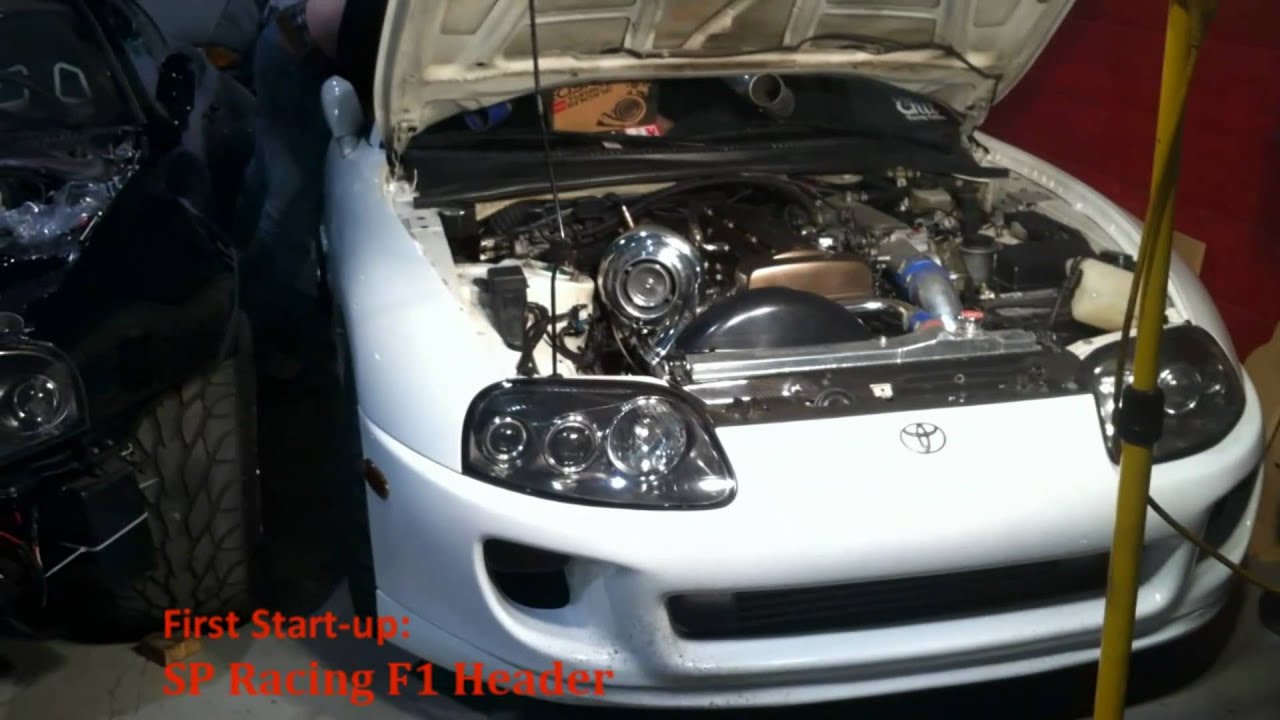 Product Release: SP Racing F1 manifold 93-98 MKIV Supra Turbo - YouTube
