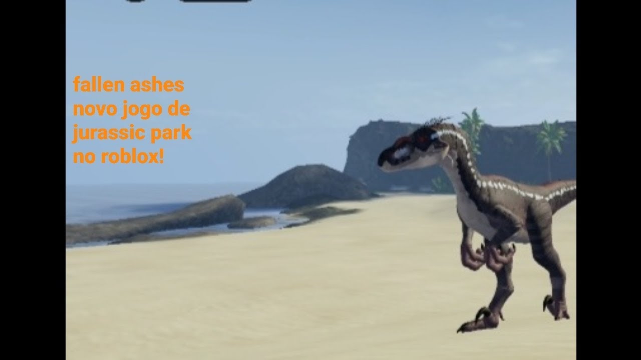 fallen ashes | jurassic park | roblox - YouTube