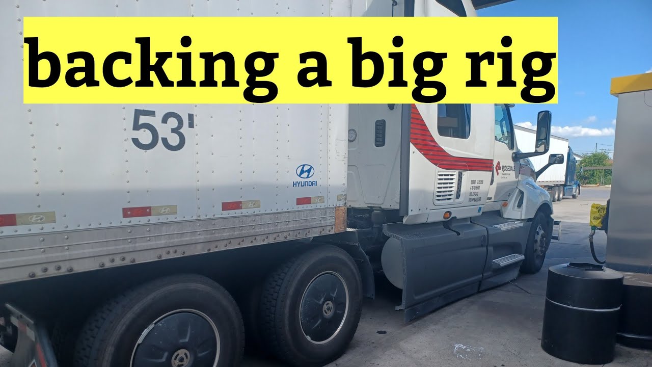 #1 tip on backing a 18 wheeler into a dock #truckdriver #cdl # ...