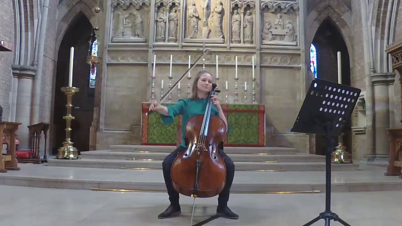 Online Coffee Concert Anna Crawford, Cello - YouTube