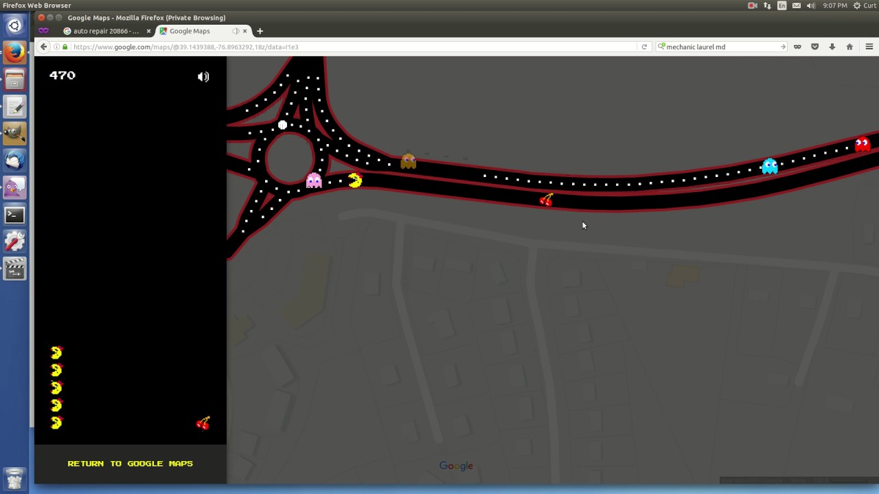 Mrs PacMan On Google Maps At Thoroughbred Auto Care Laurel MD - YouTube
