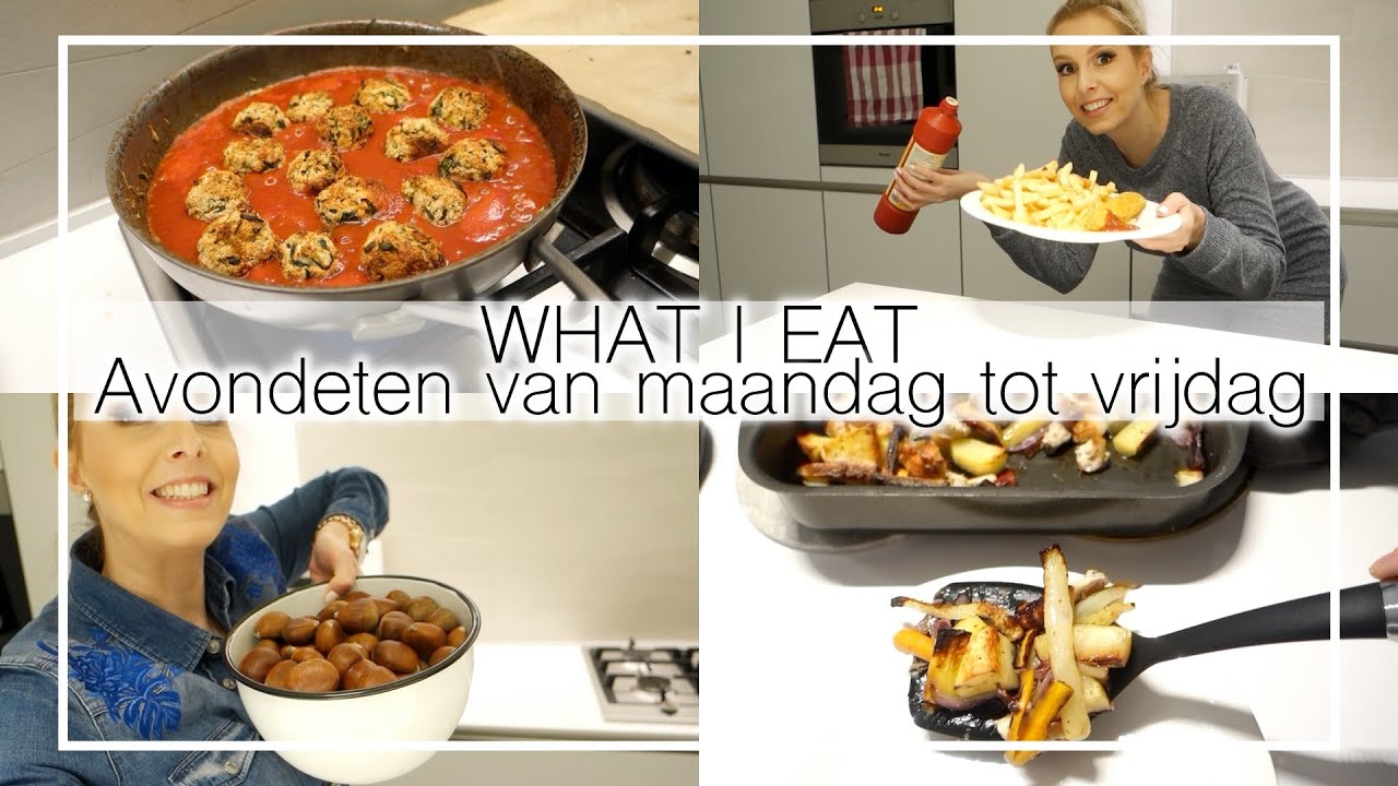 What I eat: avondeten van maandag tot vrijdag | BeautyLoves - YouTube