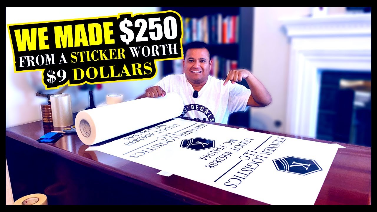 You Will Sell CAR STICKERS After You Watch This! - YouTube