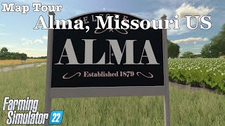 Map Tour | Alma Missouri US | Farming Simulator 22 | Doovi