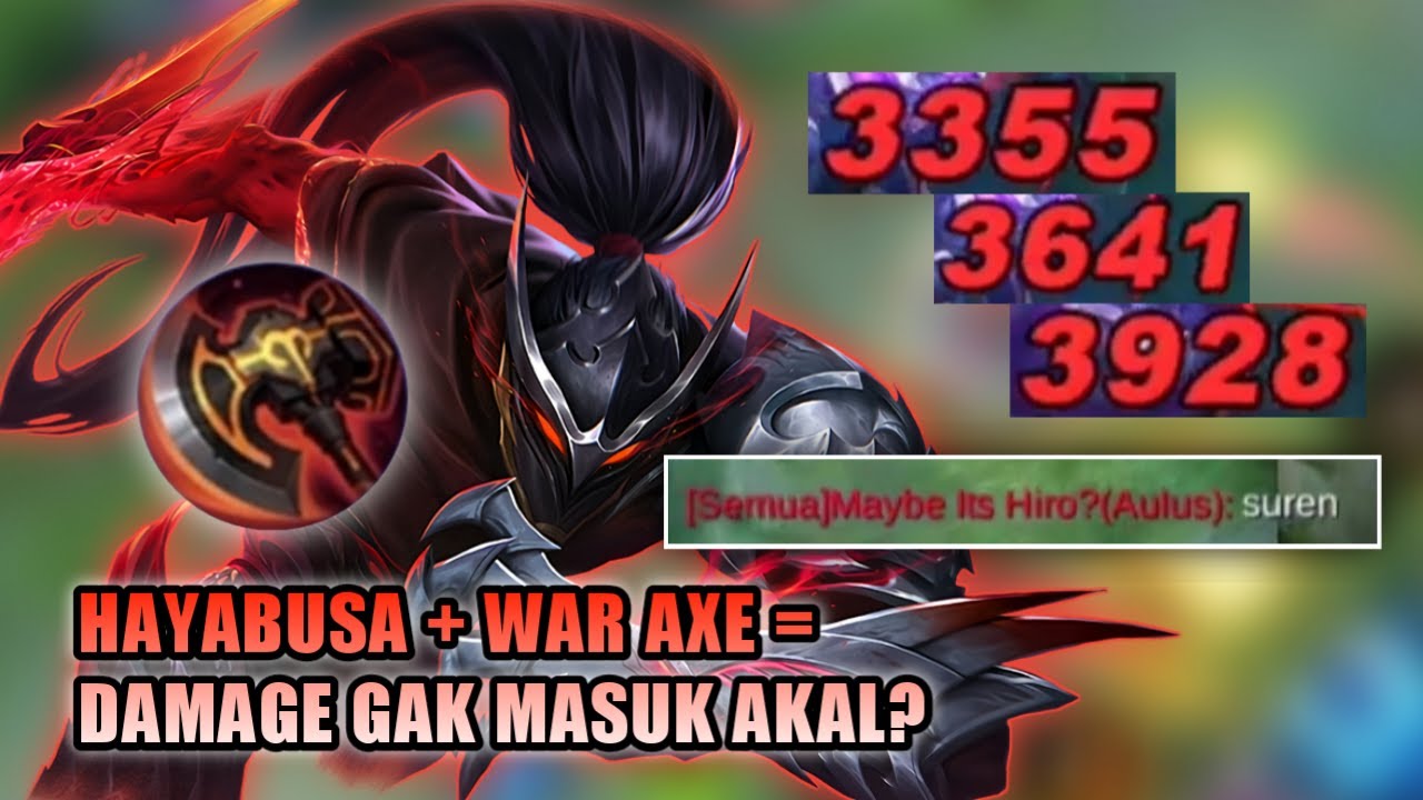TUTORIAL SOLO RANK & BUILD HAYABUSA TERSAKIT 2021! HAYABUSA BEST BUILD ...