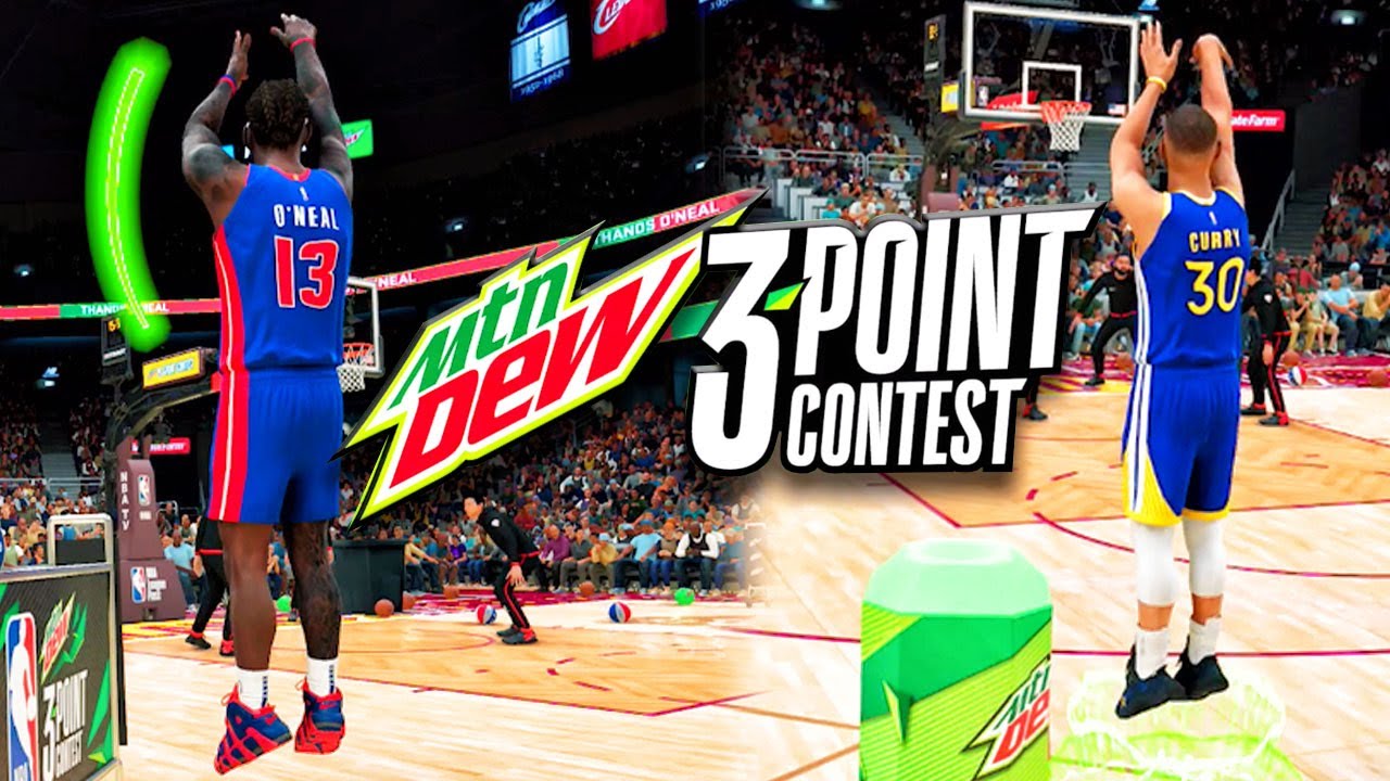 3 POINT CONTEST vs STEPH CURRY! NBA 2K22 My Career Next Gen Paint Beast ...