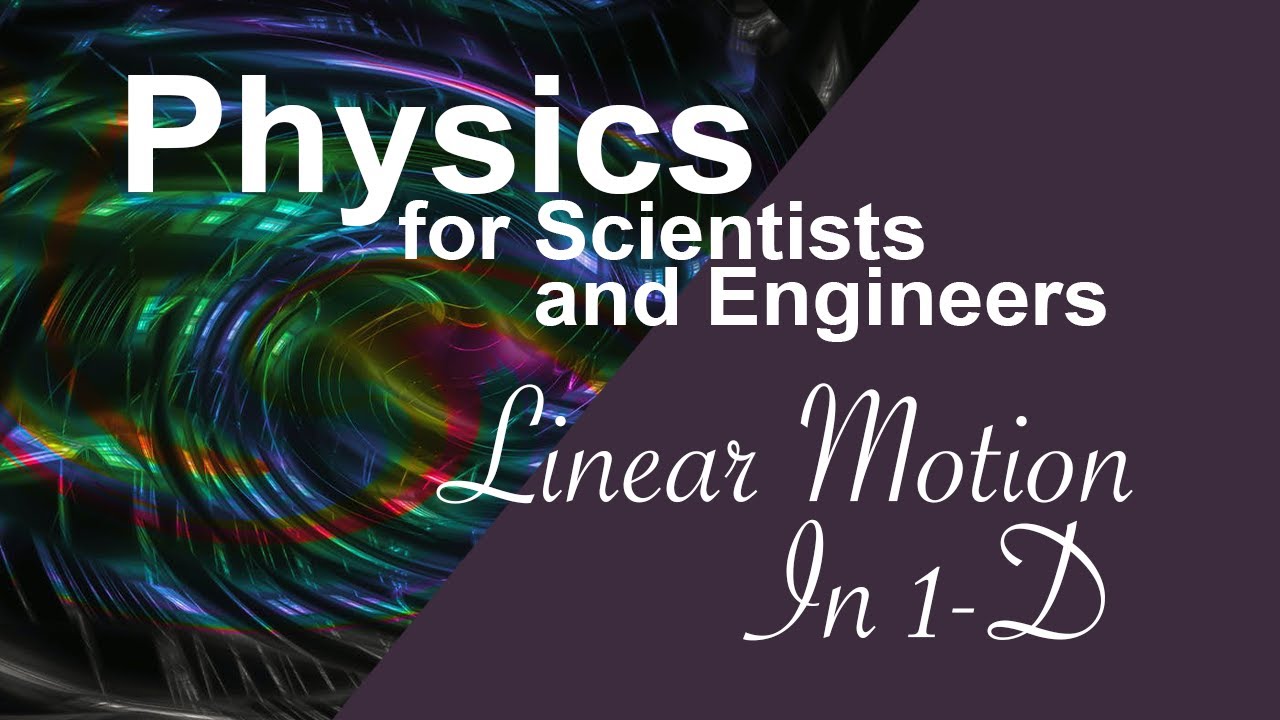 PHYS2210 - Linear Motion 1-D, an Example - YouTube